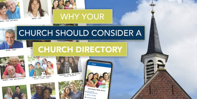 Consider a church directory | Instant Church Directory Blog