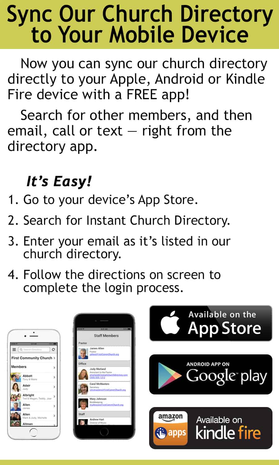 How to Advertise Your Church Directory - Instant Church Directory Blog