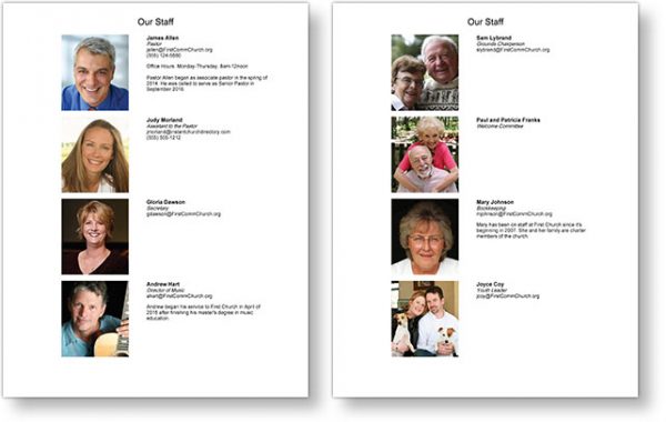 Creating a Printed Church Directory - Instant Church Directory Blog