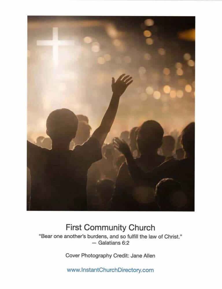Church Directory Cover Ideas for Your Photo Directory